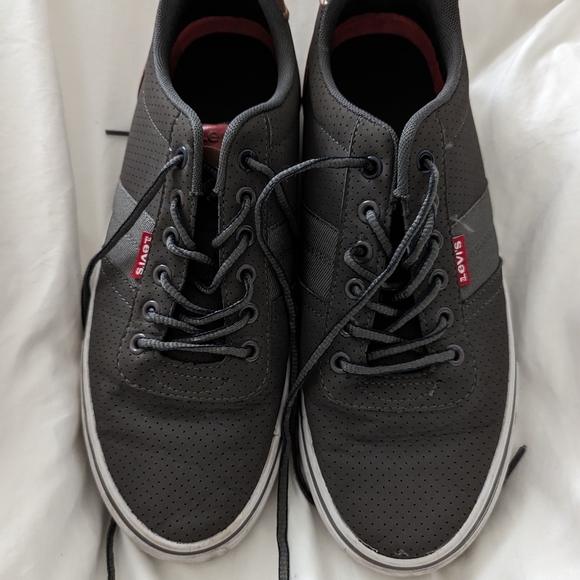 Levi's | Shoes | Levis Gray Sneaker Shoes | Poshmark
